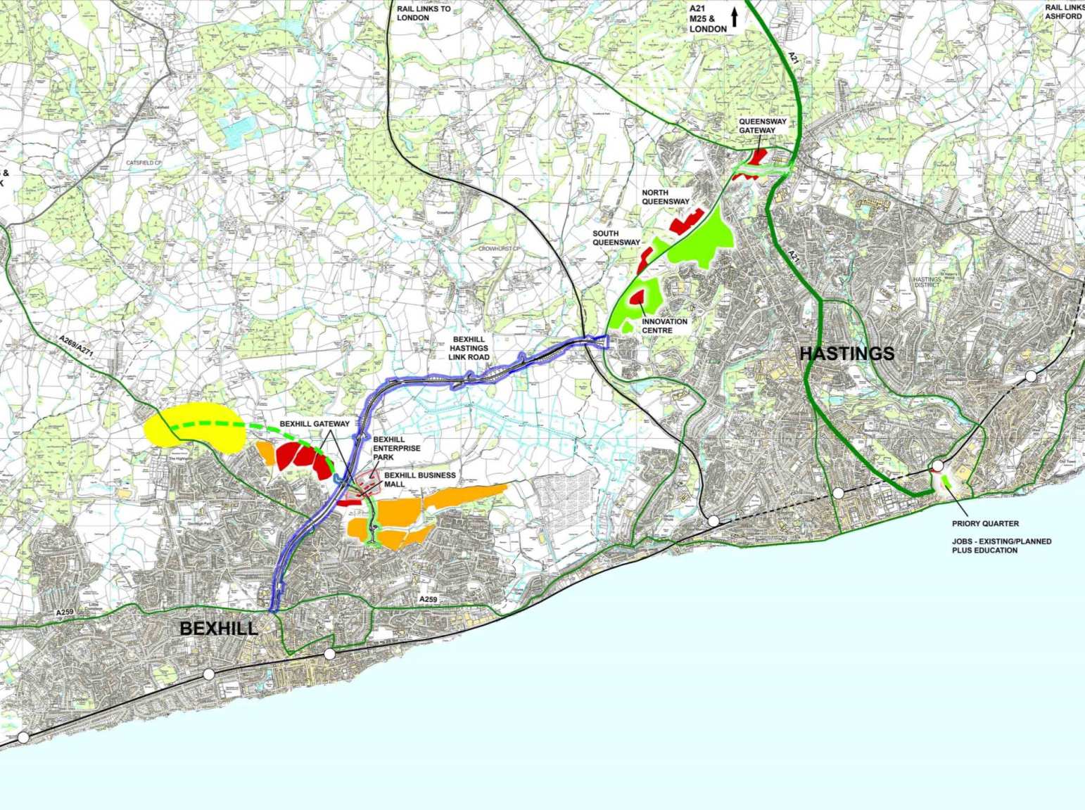 Queensway Gateway Road - The South East Local Enterprise Partnership
