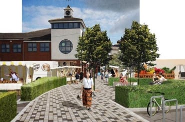 Work has begun to transform Strood town centre - The South East Local ...